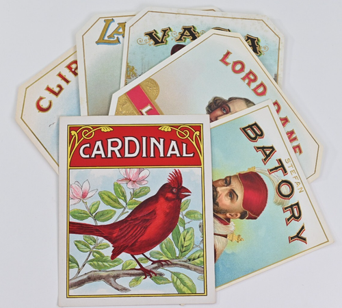 Lot of 6 unused Cigar Box Labels - Various Brands - A1W | eBay