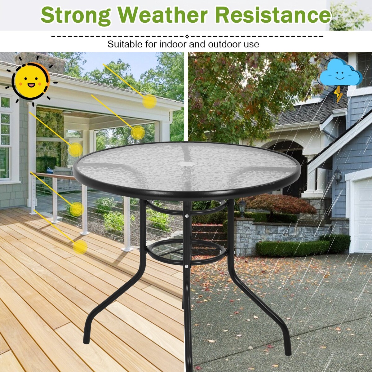 Replacement Tops For Outdoor Furniture Weatherproof Outdoor Table Tops