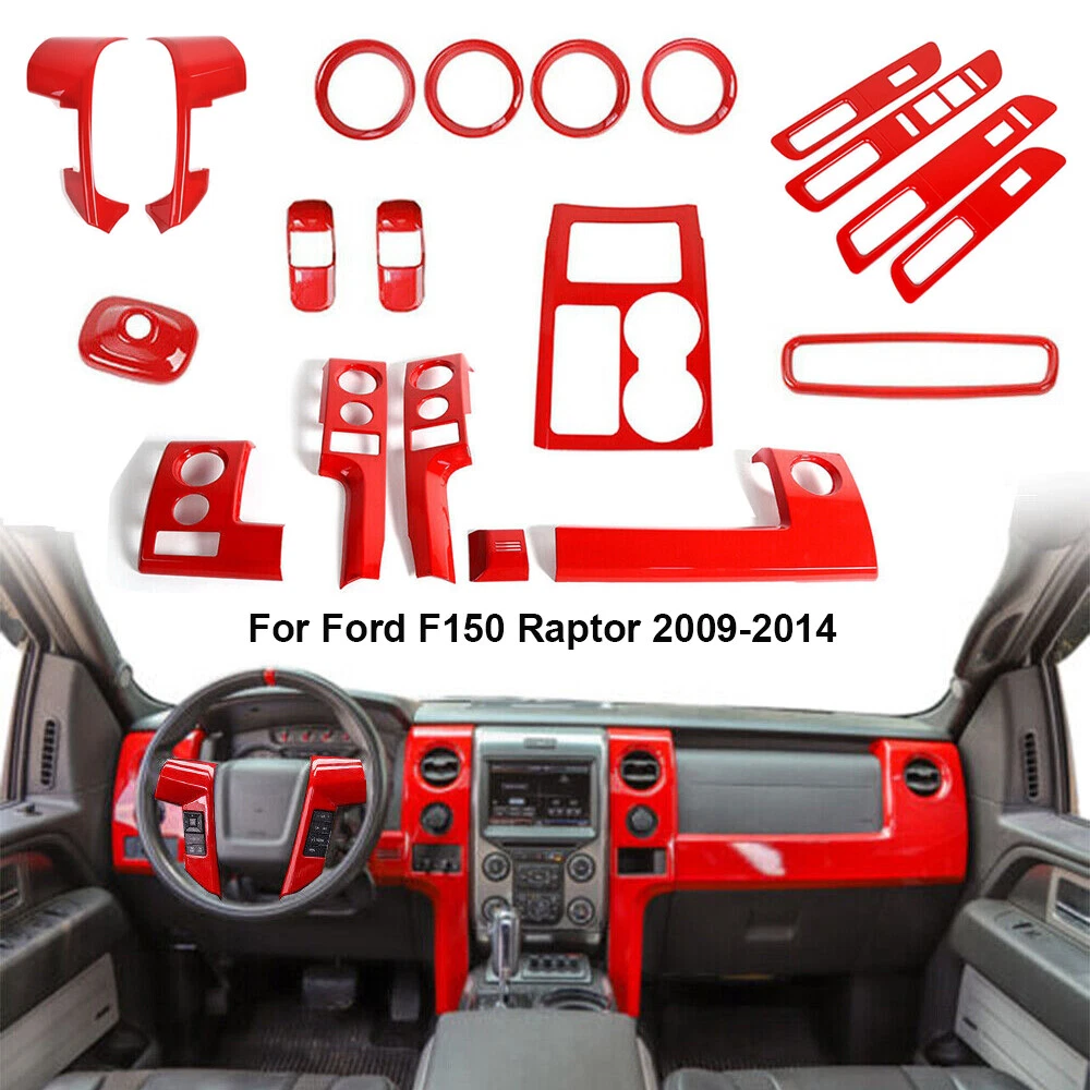 Ford Raptor Red Interior