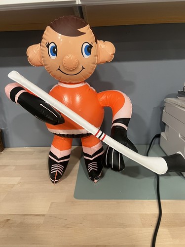 1970s Philadelphia Flyers Bobby Clark Inflatable Hockey Player, New Old ...