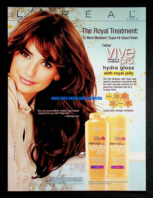 L'Oreal Vive Pro Shampoo & Conditioner 2008 Print Magazine Ad Poster ...