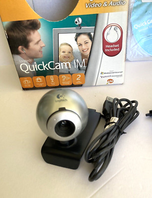 Logitech QuickCam IM Connect (961459-0403) Web Cam 97855038517| eBay