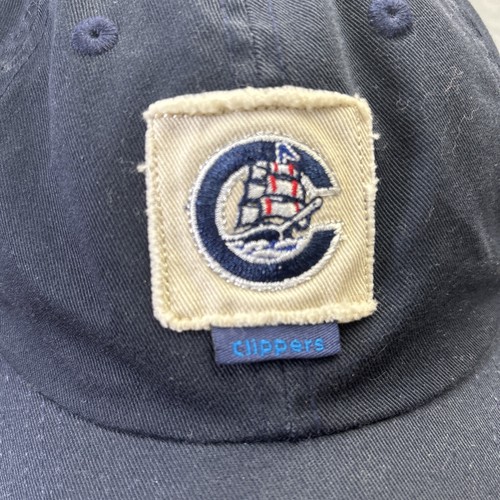 VTG Columbus Clippers Snapback Hat Cap Minor League Baseball MLB Navy ...