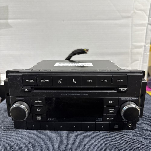 2007-2017 Jeep Dodge JK Chrysler Sirius Aux MP3 AM/FM Radio P05091198AA ...