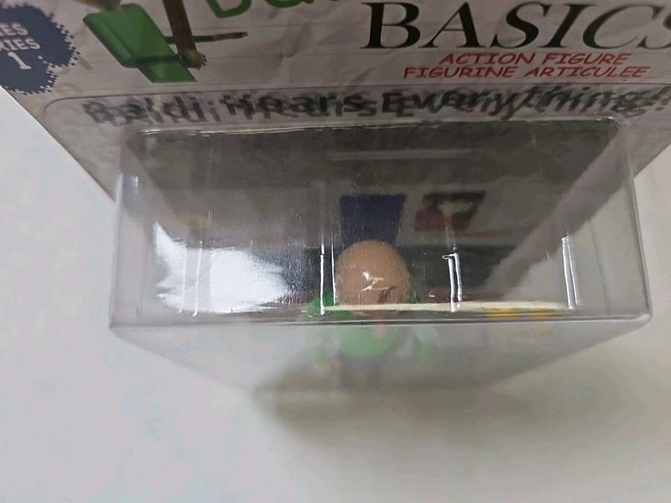 Vintage Baldi’s Basics Action Figure Angry Baldi Sealed Box 2018 Indy ...