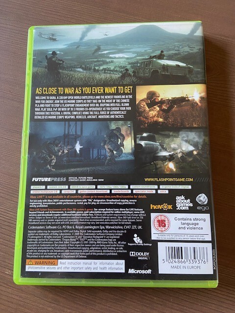 Operation Flashpoint: Dragon Rising - Xbox 360 PAL - Disc Perfect | eBay
