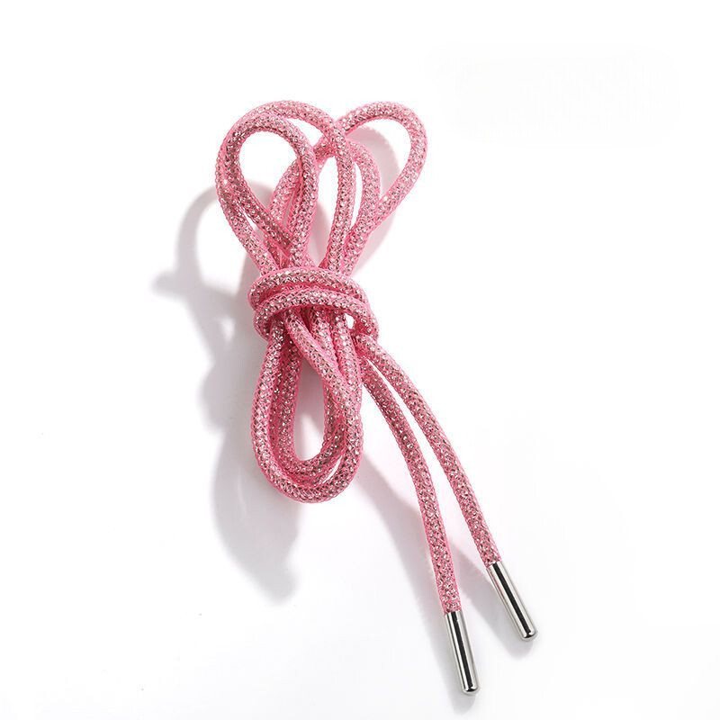 2pcs Rhinestone Shoe Laces Hoodie String Mesh Rope Replacement ...