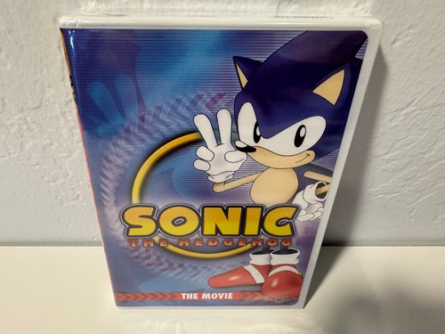 Sonic the Hedgehog Movie Rare OOP DVD Animated Animation ADV Films NEW ...