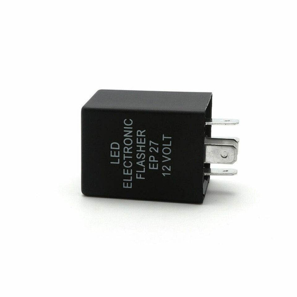 5-Pin EP27 FL27 Electronic LED Flasher Relay Fix As Turn Signal Hyper ...