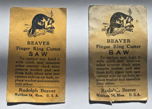 Vintage Beaver Finger Ring Cutter SAW - USA - SEALED | eBay