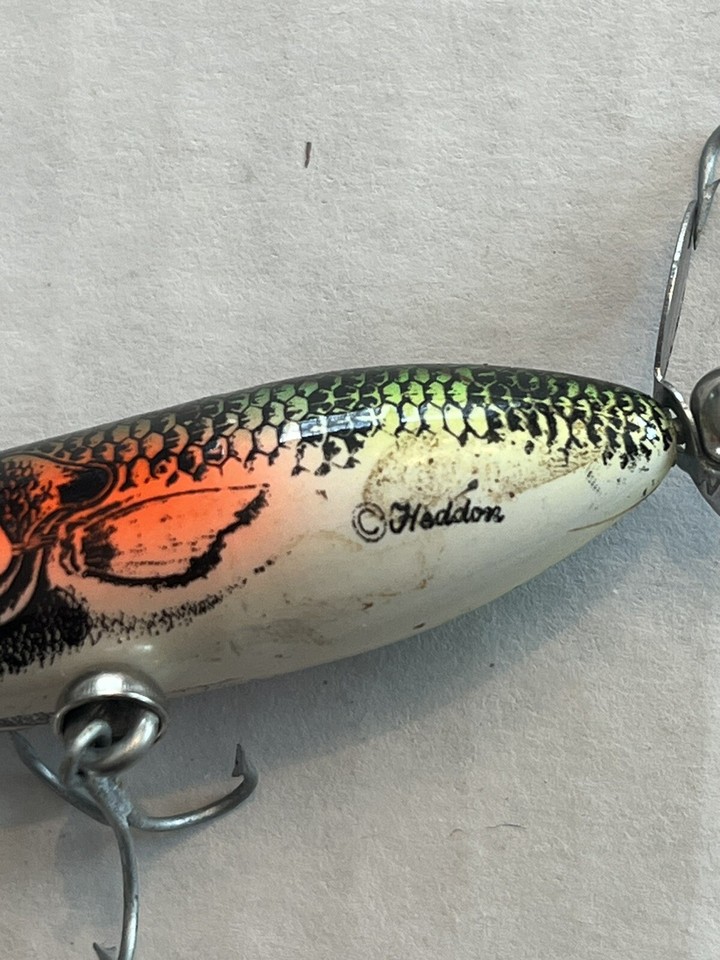 Heddon Tiny Torpedo Fishing Lure Perch Topwater Vintage | eBay