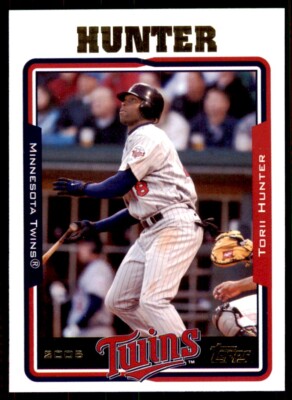 2005 Topps Torii Hunter Baseball Cards #3 | eBay
