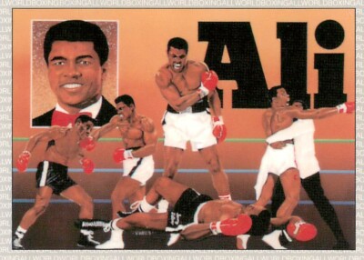 MUHAMMAD ALI CHECKLIST 1991 AW Sports Boxing Card #1 | eBay