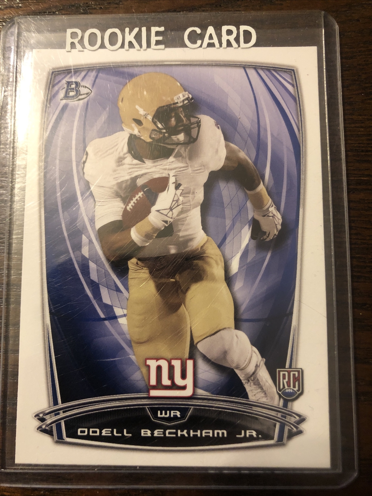 2014 Bowman Odell Beckham Jr Rookie Card RC #8 Giants H871 | eBay