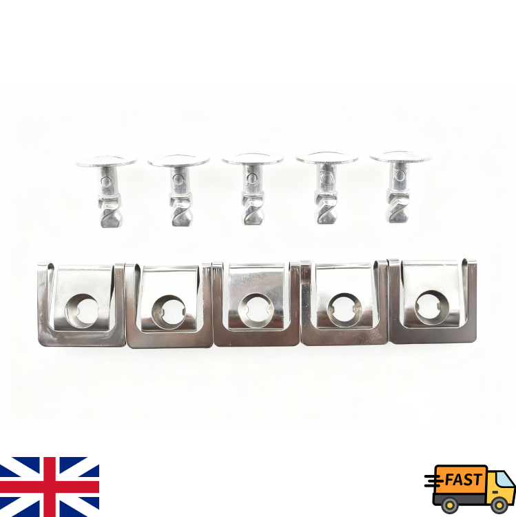 FIT HYUNDAI Undertray Engine Under Cover Clips Underbody Fastener Set ...