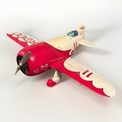 VINTAGE GeeBee R-1 Racer Model Airplane NR2100 1/20 Scale *RARE* | eBay