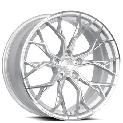 20x8.5"Dolce Performance Wheels Aria Gloss Silver with Machined Face ...