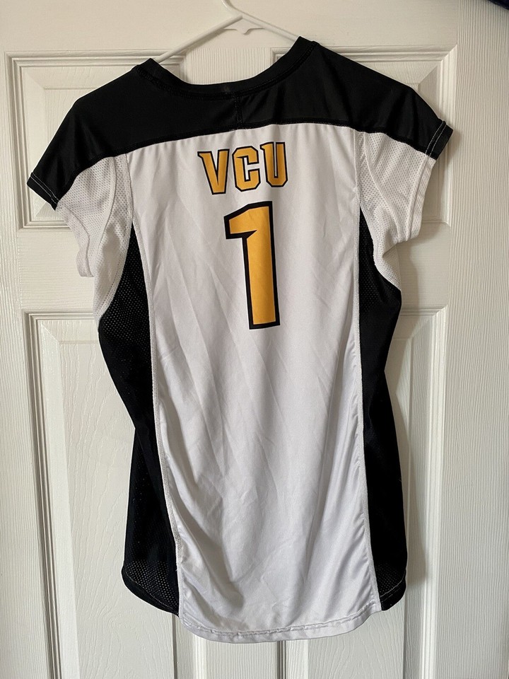 VCU Virginia Rams Volleyball Jersey Shirt M Team Player Issued Game ...