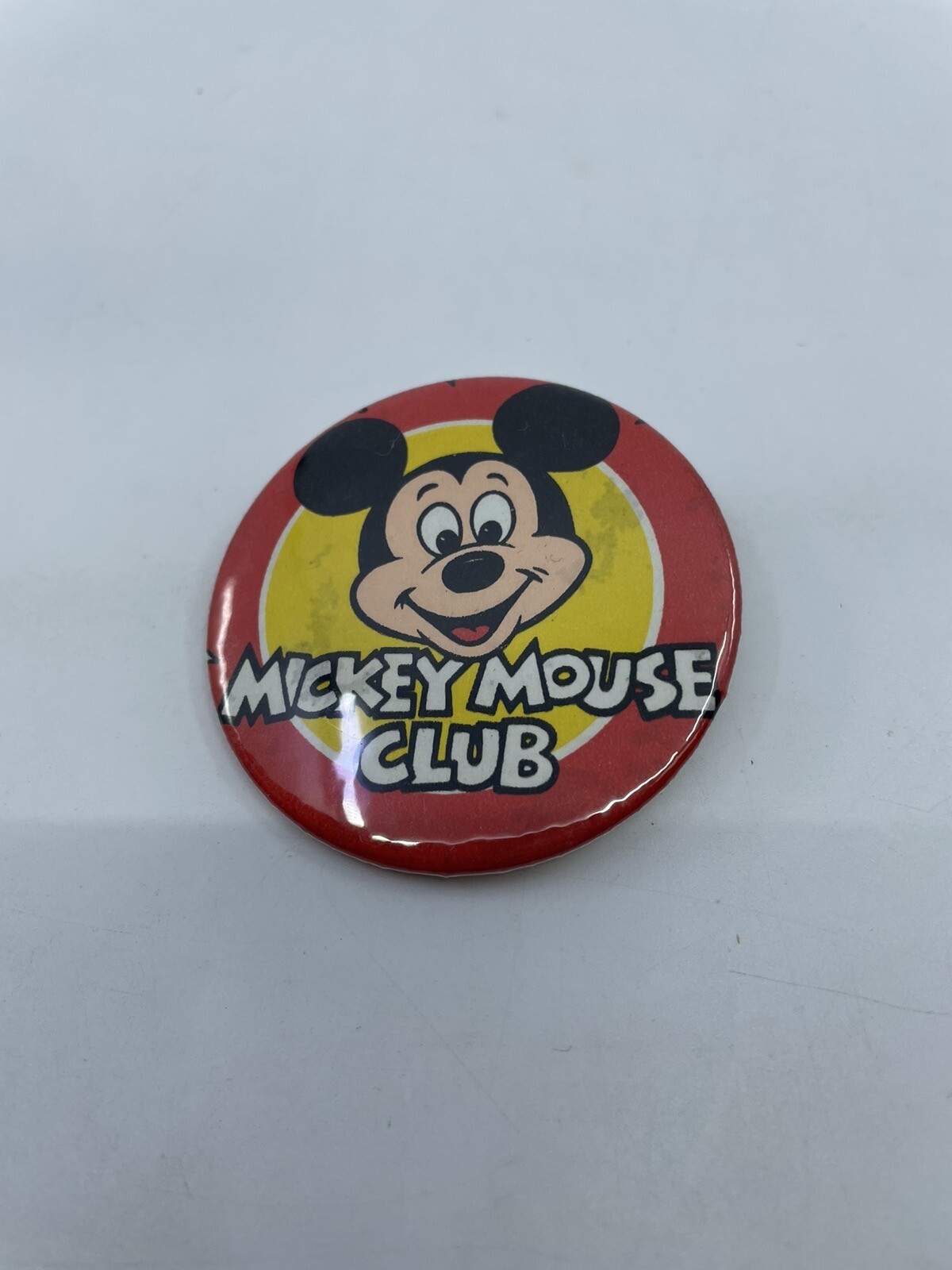 Vintage Mickey Mouse Club Pin Back Button - 2-1/4" X1 | eBay