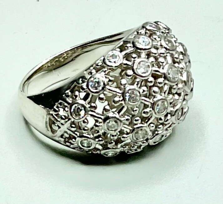 ESPO JOSEPH ESPOSITO 925 STERLING CUBIC ZIRCONIA RING… - Gem