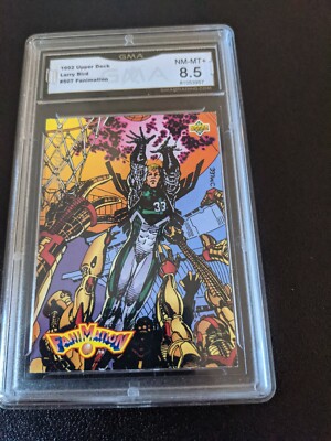 1992-93 Larry Bird Upper Deck Birdman Fanimation #87 GMA 8.5 NM MINT | eBay