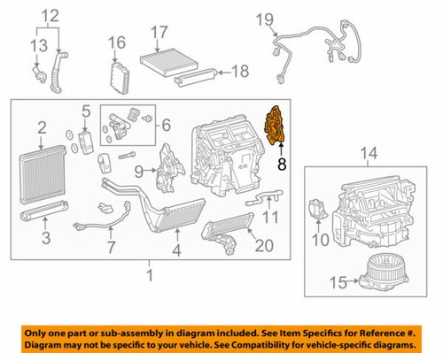 87106-60230 Toyota Servo sub-assy, damper 8710660230, New Genuine OEM ...