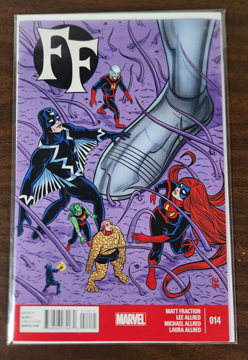 FF 1 2 3 5 8 12 14 2013 Marvel NOW! Matt Fraction ALLRED Fantastic Four ...