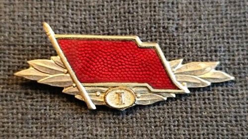 Abzeichen DDR: Bestenabzeichen Kampfgruppen der Arbeiterklasse ...
