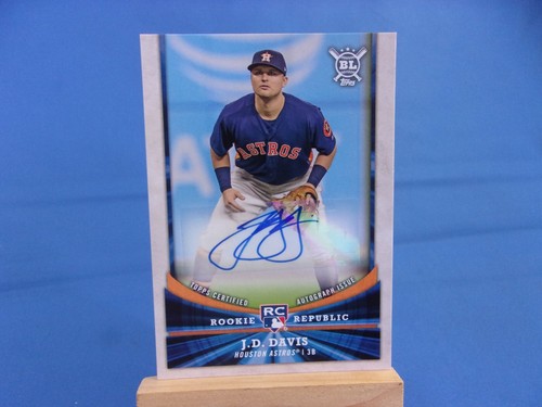 JD Davis Topps Big League 2018 Rookie Republic Autograph AUTO | eBay