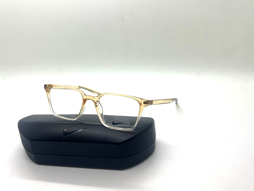 NIKE 7126 703 CRYSTAL GOLD FADE OPTICAL Eyeglasses FRAME 50-18-145MM ...