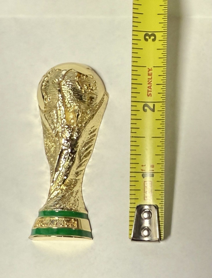 **NEW 2026** FIFA WORLD CUP 2.5” 2D ALLOY TROPHY MAGNET FREE SHIP | eBay