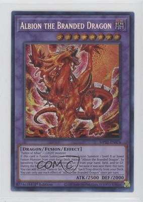 Albion the Branded Dragon 1st Ed. YuGiOh Tin of Pharaoh's Gods #MP22 ...