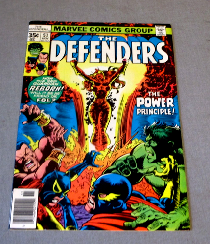 1977 MARVEL COMICS THE DEFENDERS NO.53- HULK- RED GUARDIAN-N.O.S 9.6-9. ...