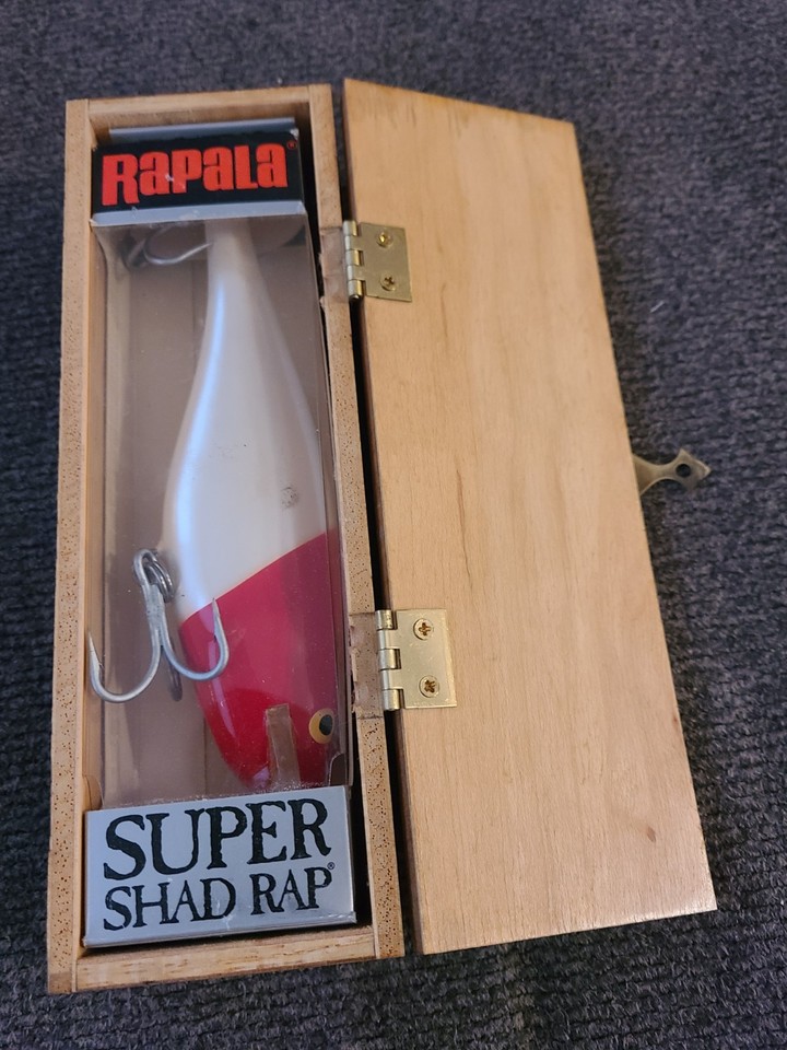 Rapala Super Shad Rap SSR-14 RH Red Head Color. Vintage Original ...