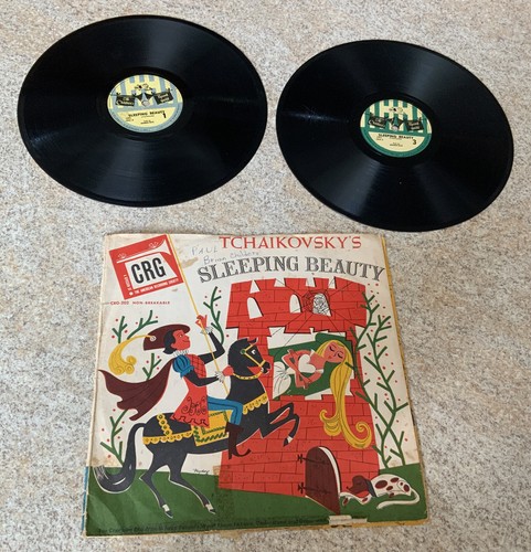 Vintage Tchaikovsky’s Sleeping Beauty Children's Record Guild 78 RPM ...