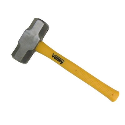 12-Lb Sledge Hammer with 16" Fiberglass Handle, HMFSL-12SP | eBay
