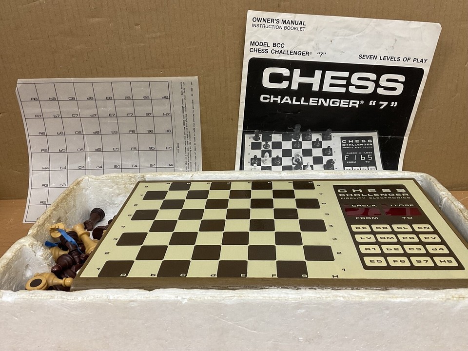 Fidelity Electronics Chess Challenger Boxed Vintage Electronic Game | eBay