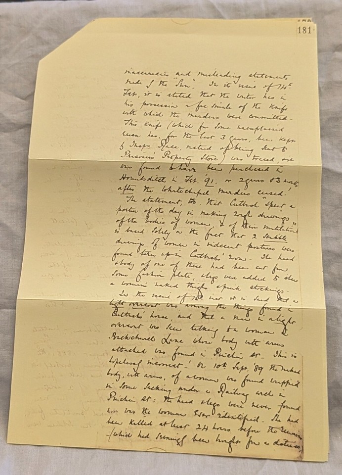 Jack the Ripper Hand Written Letters Autograph London 1888 Murders ...