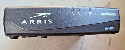 ARRIS OPTIMUM Model # TM-1602 router for home TV HOOKUP AS FOUND | eBay