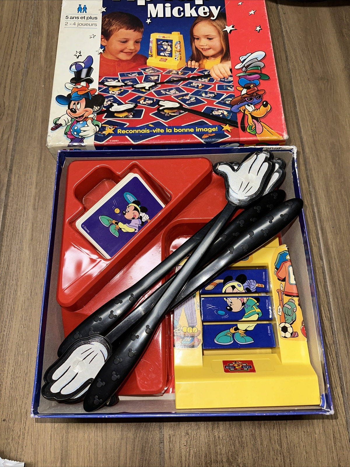 Jeu De Société Tip Tap Mickey Disney MB 1996 Vintage | eBay