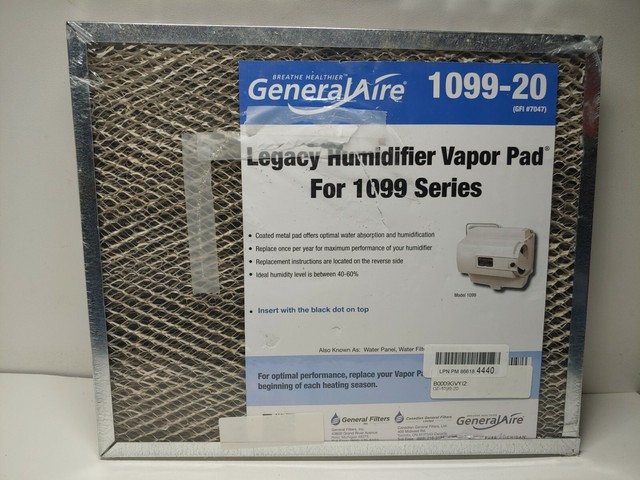 General Aire 1099-20 Humidifier Vapor Pad 7047 for sale online | eBay
