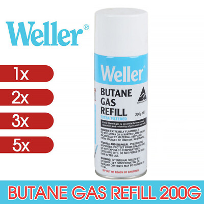 WELLER BT200G BUTANE GAS REFILL 200G Weller Pyropens Portasols | eBay ...