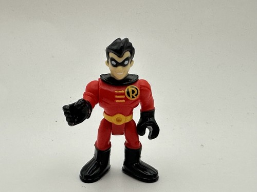 Imaginext DC Super Friends Robin figure. Red and yellow suit | eBay
