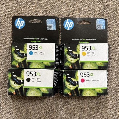 Genuine HP 953XL 4-Pack High Cap Ink Cartridges Exp Aug 2025 | eBay UK