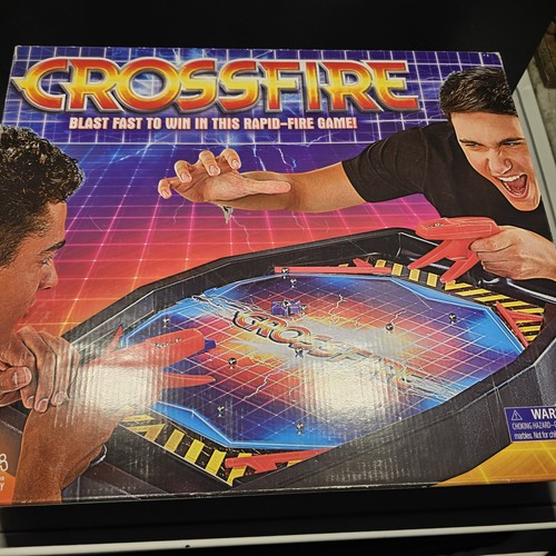 Crossfire Hasbro 2016 The Rapid Fire Shootout Board Game w/ Box Vintage ...
