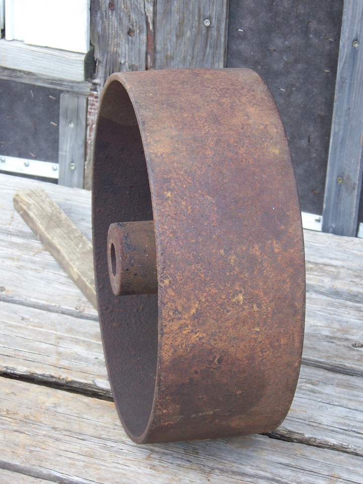 Vintage Industrial Hit-Miss Steam Gas Engine Clutch 619 Flat Belt ...