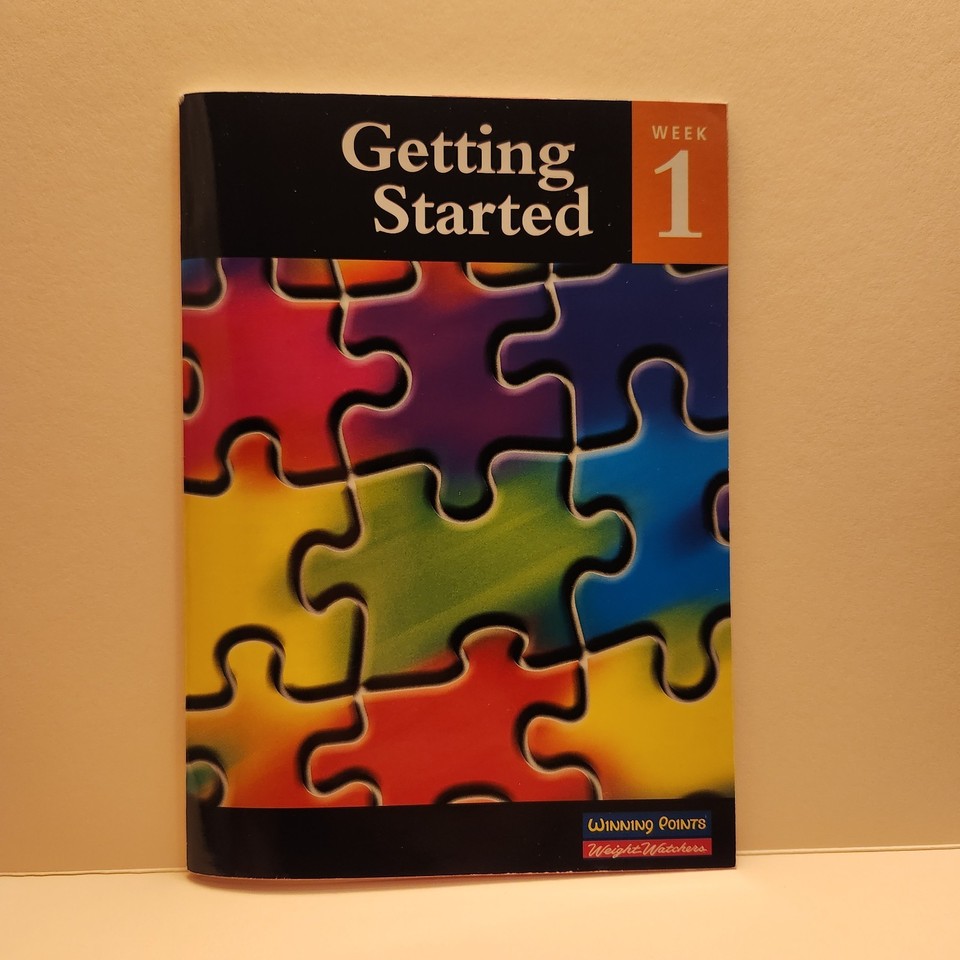 Weight Watchers WW Winning Points Getting Started Week 1 Plan Explained /Journal | eBay