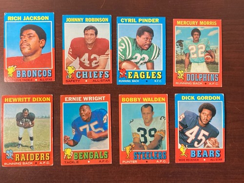 A lot Of 1972 Topps Football Cards - Mercury Morris - Rookie | eBay