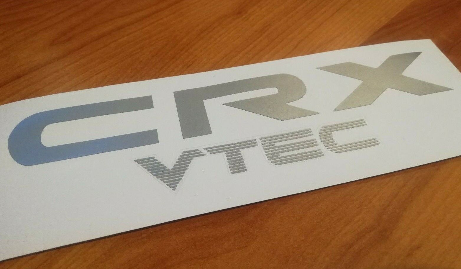 CRX Civic ED9 / EE9 Vtec - Rear Reproduction Decal Fits 88-91 CRX B16 ...