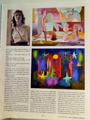 PETER MILLER ART PIECE VTG ORIG 2022 ADVERTISEMENT | eBay